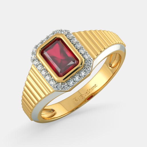 Men's Rings - Buy 100+ Men's Ring Designs Online in India 2018 | BlueStone